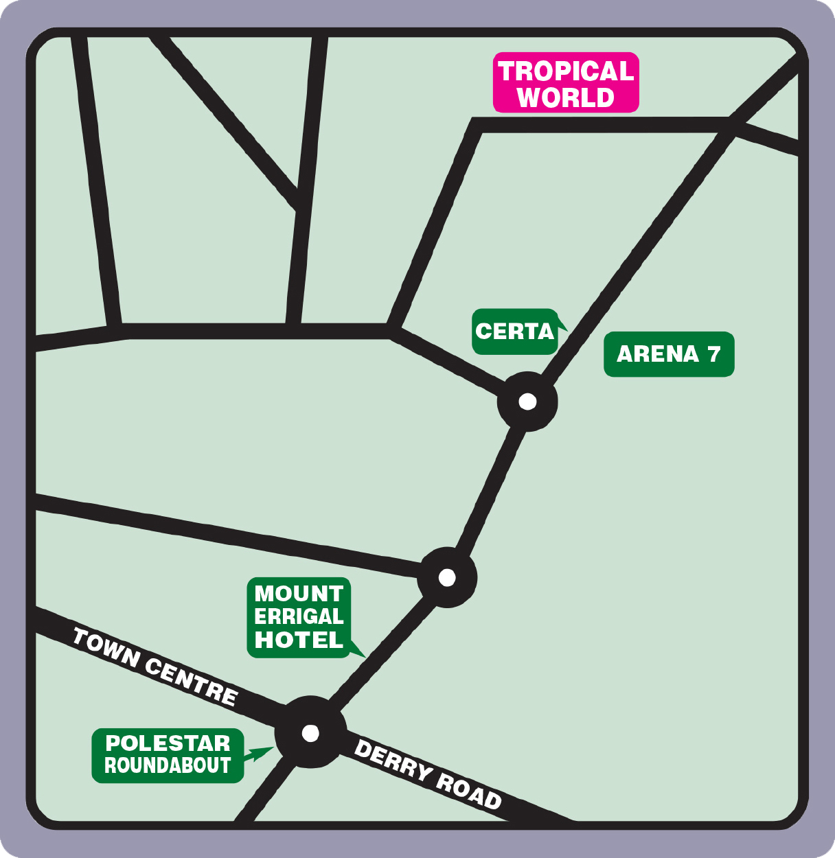 How To Find Us - Tropical World